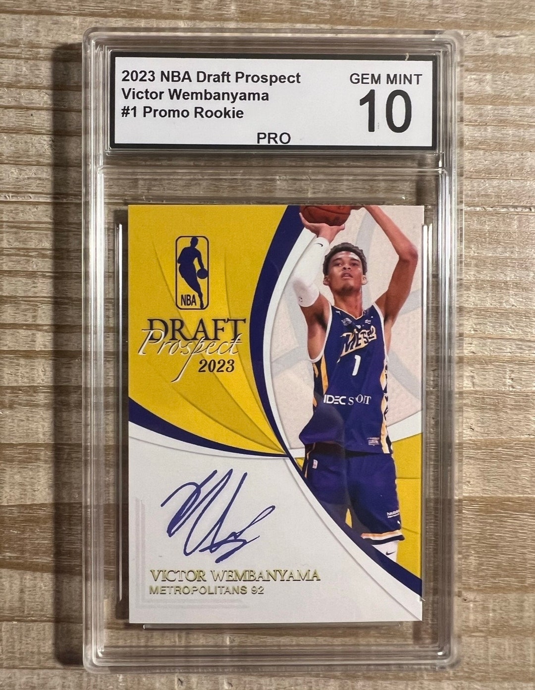 Victor Wembanyama 2023 Draft Prospect Auto Facsimile PRO - Etsy Australia