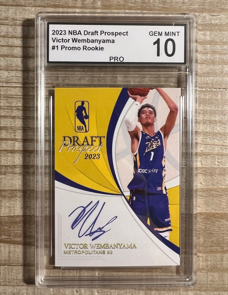 Victor Wembanyama 2023 Draft Prospect Auto Facsimile PRO - Etsy Australia
