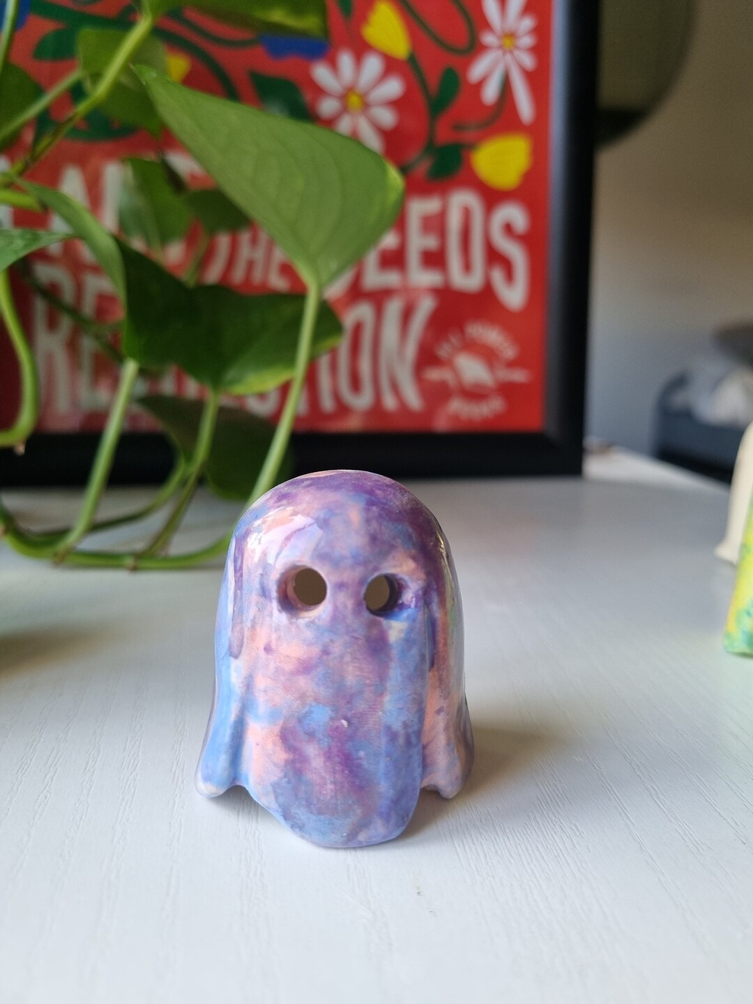 Purple Nurple Boo the Glazed Ghost - Etsy