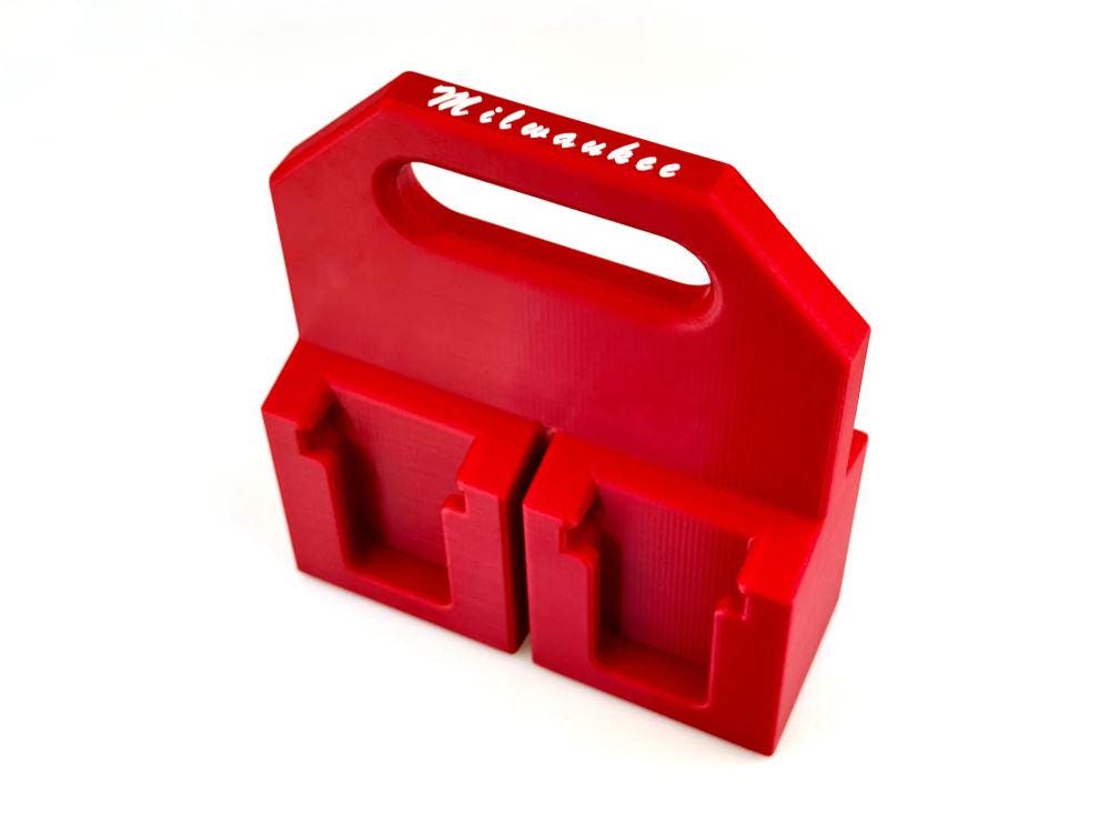 Milwaukee M18 Battery Caddy – Secure Storage, 4 or 6 Battery Capacity ...