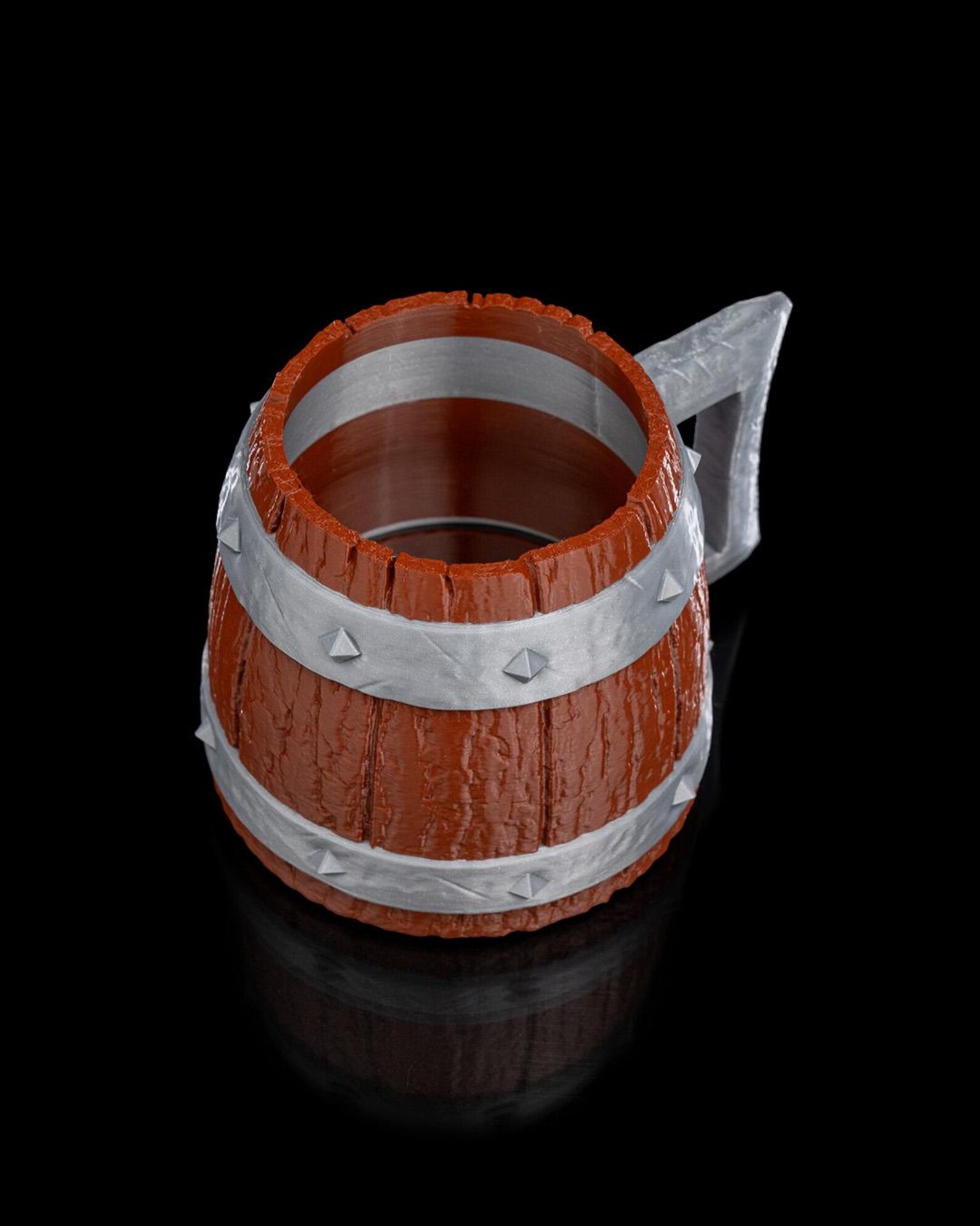 Classic Tavern Tankard Thirst Quencher 3D Printed PETG Stainless Steel ...