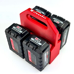 Milwaukee M18 Battery Caddy – Secure Storage, 4 or 6 Battery Capacity ...