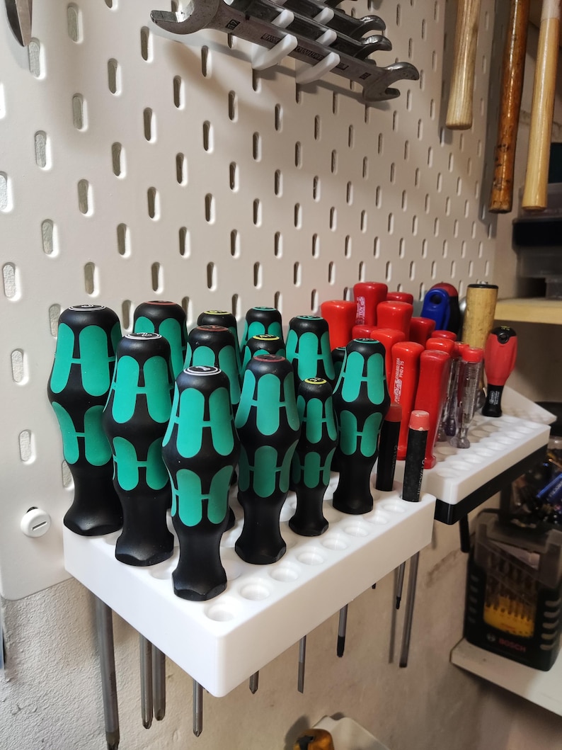 IKEA Skadis Tool Holder 3D Printed in Durable PETG - Etsy UK