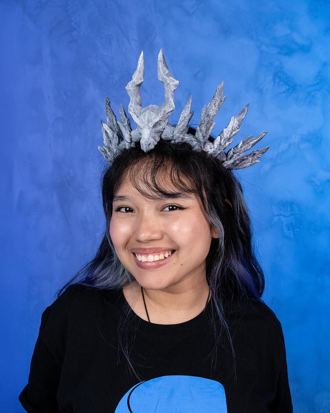 Dragon’s Heir Crown | 3D Printed Fantasy Regal Headpiece - Etsy