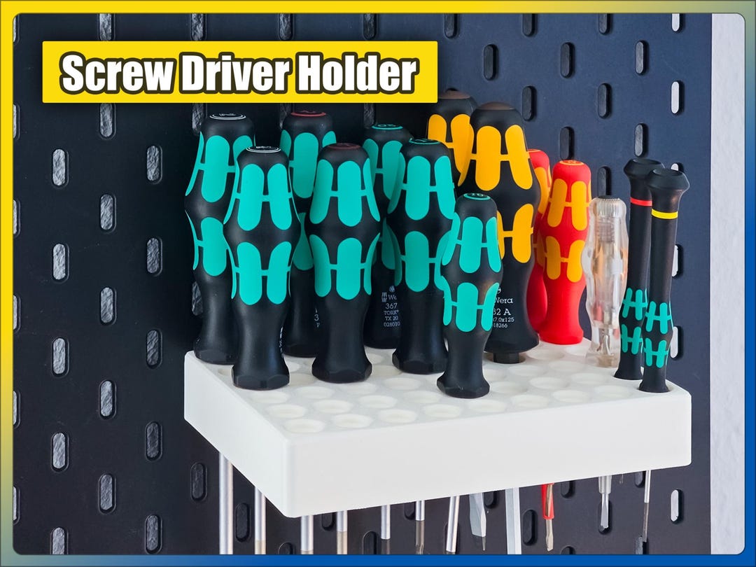 IKEA Skadis Tool Holder 3D Printed in Durable PETG - Etsy