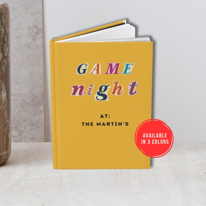 Personalized Game Night Gifts for Board Game Lovers Housewarming Gifts ...