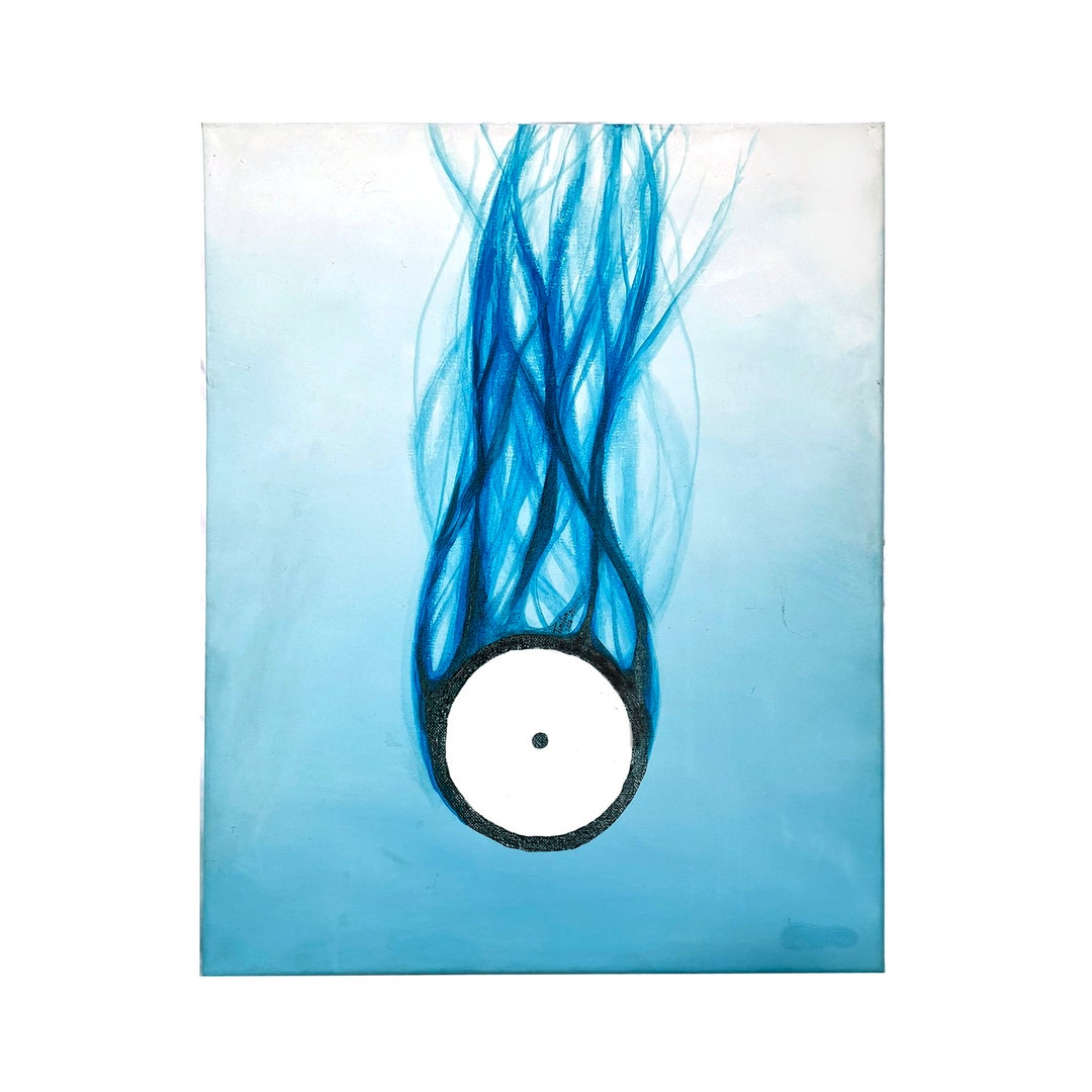 Star Ghost - Surrealist Alien Creature Painting Original Painting on ...