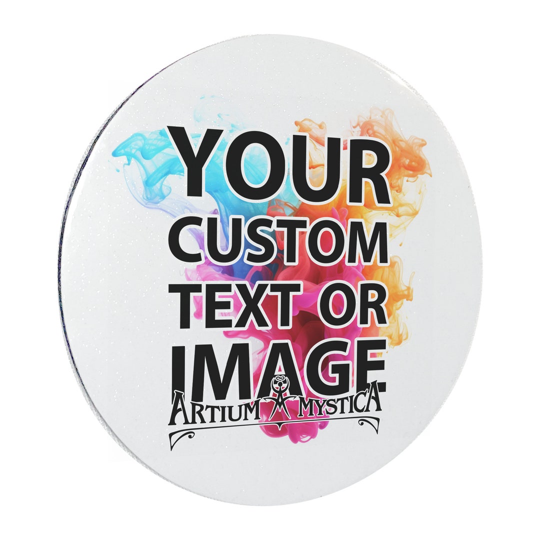 Custom Magnet Circle Personalized Printed Gift Round 2.1” or 3” - Add ...