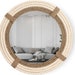 Rope Rustic Wall Mirror Decorative Wall Mount Round Large Wall Hanging ...