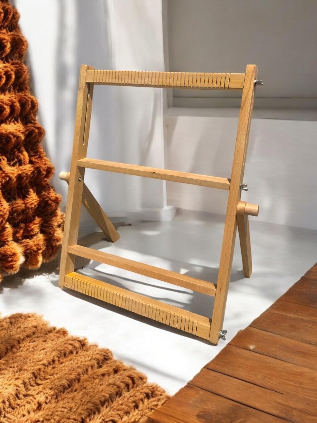 Wooden Yarn Loom Handmade Weaving Loom Sustainable Weaving Loom Custom ...