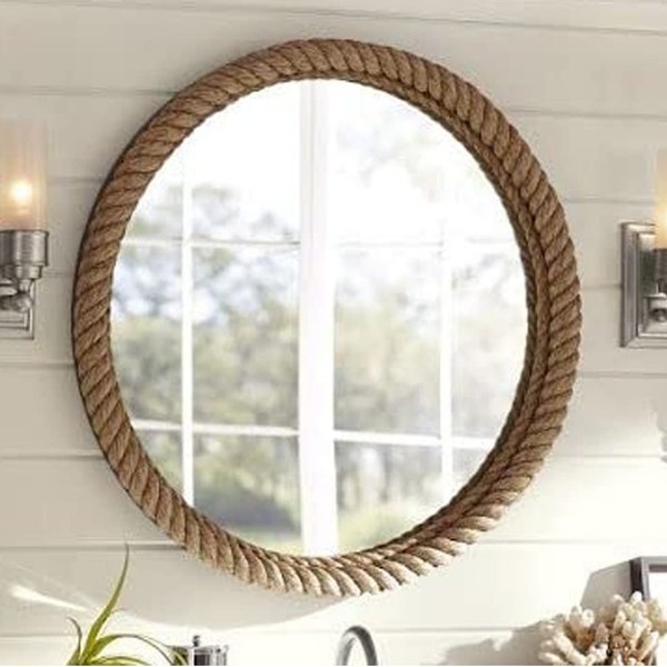 Rope Mirror - Etsy