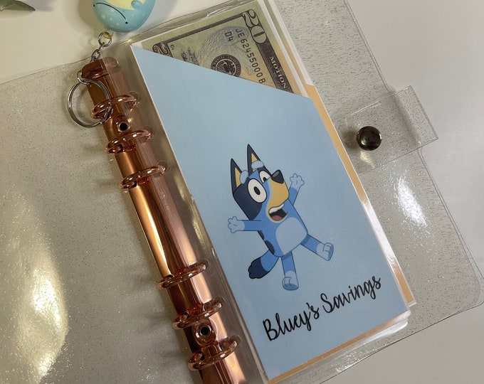 OOPS Bluey Cash Envelopes A6 Peek-a-boo Style - Etsy