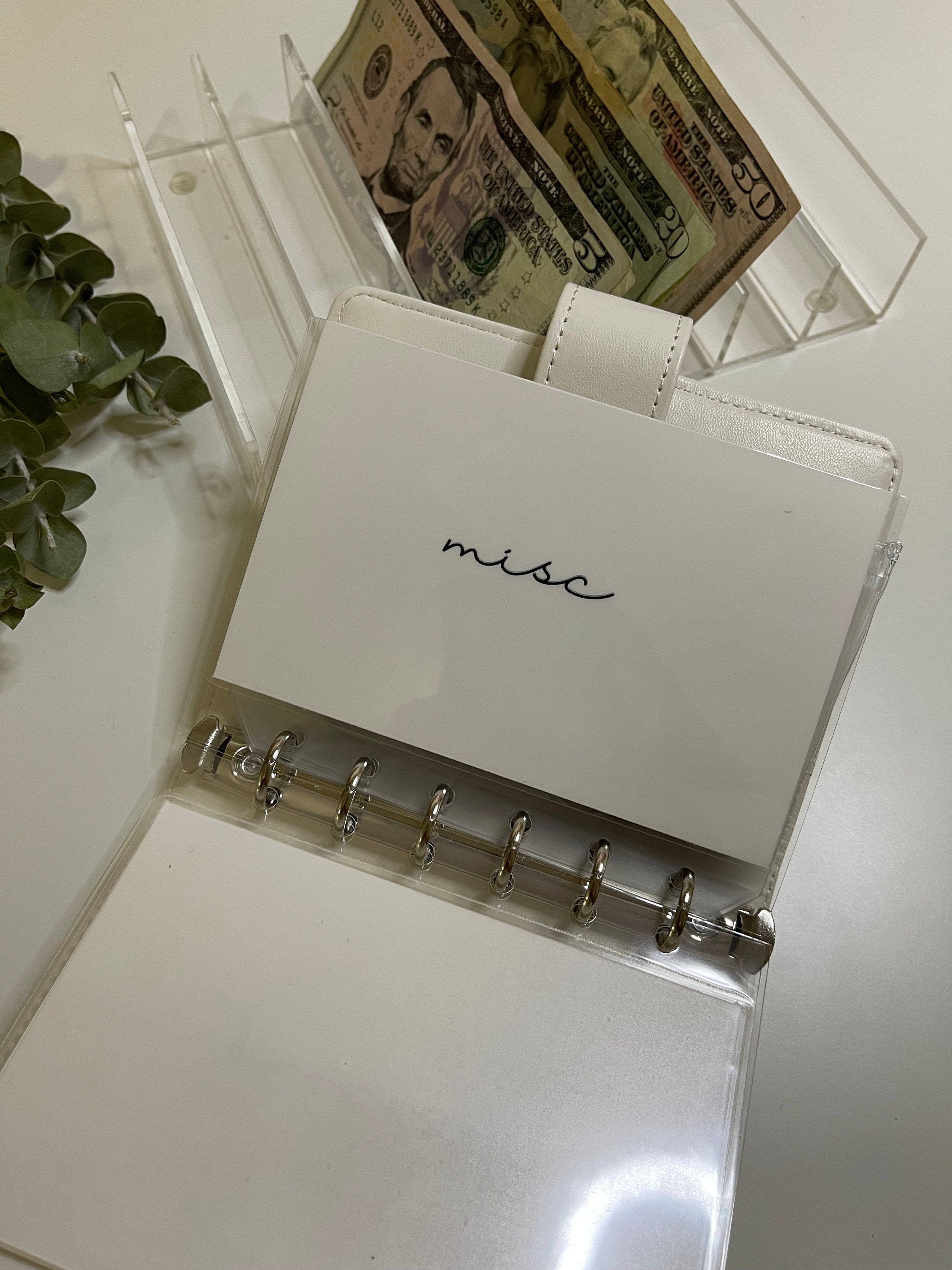 Aesthetic A7 Cash WALLET Envelopes Simplistic Custom - Etsy