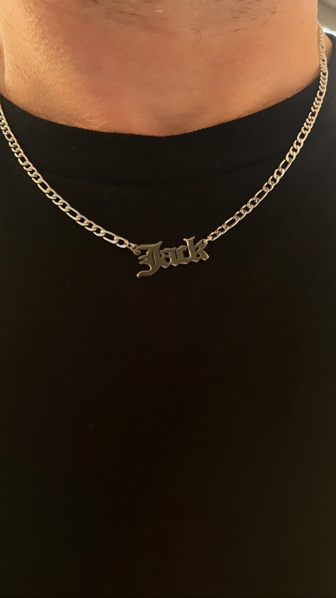 Name Necklace for Men, Personalized Name Necklace, Personalized Gift ...