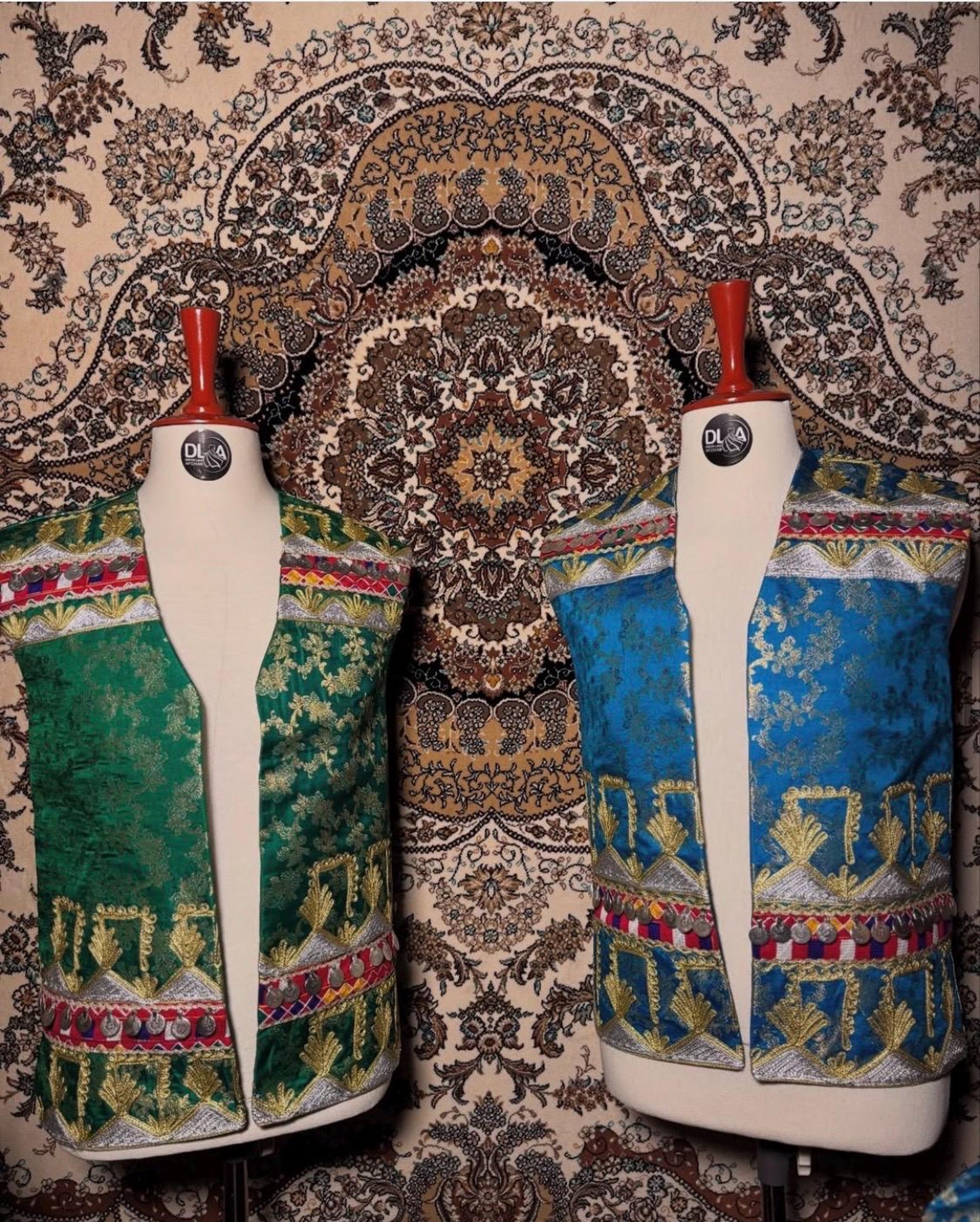 Handmade Afghan Wedding Dress: Two-layer Charma Work Gown - Etsy