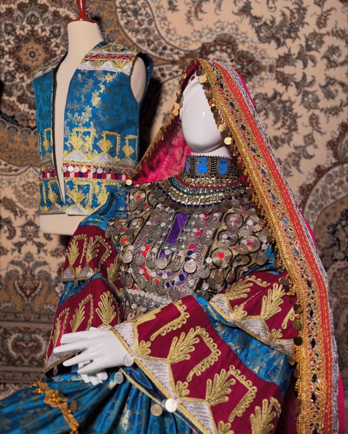 Handmade Afghan Wedding Dress: Two-layer Charma Work Gown - Etsy