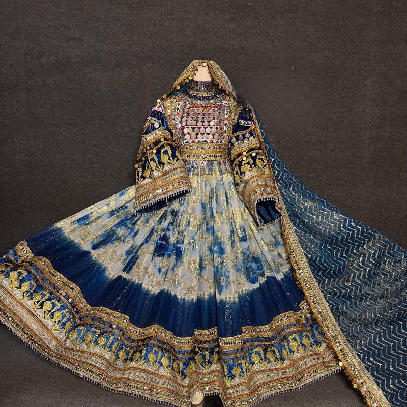 Afghan Bridal Dress White - Etsy