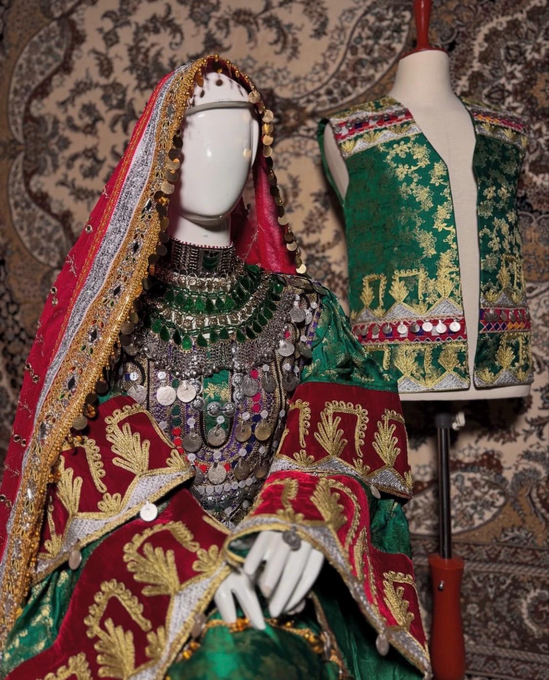Handmade Afghan Wedding Dress: Two-layer Charma Work Gown - Etsy