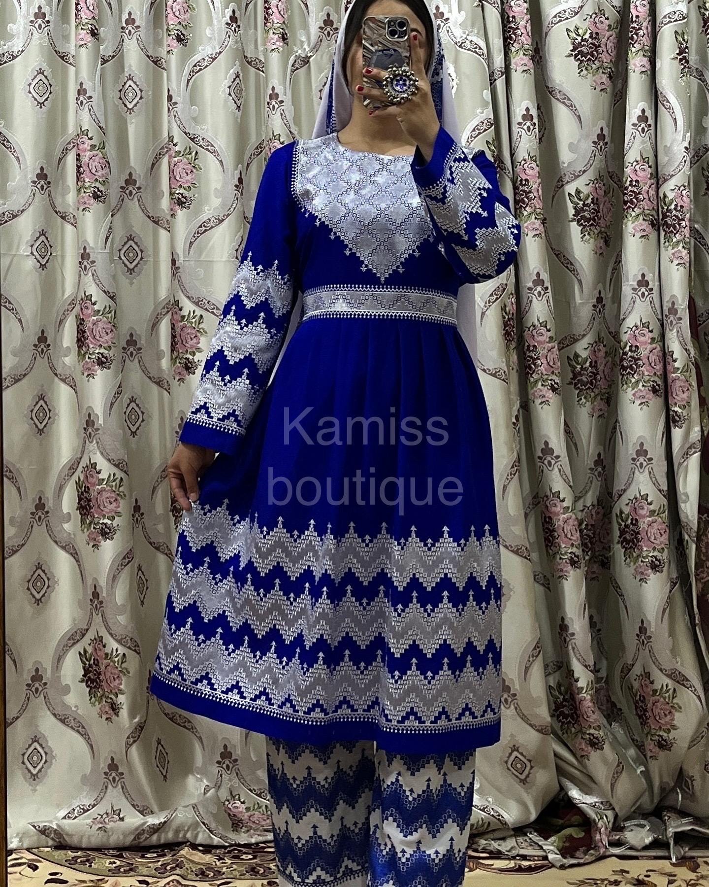 Afghan Traditional Shall Dress - Etsy