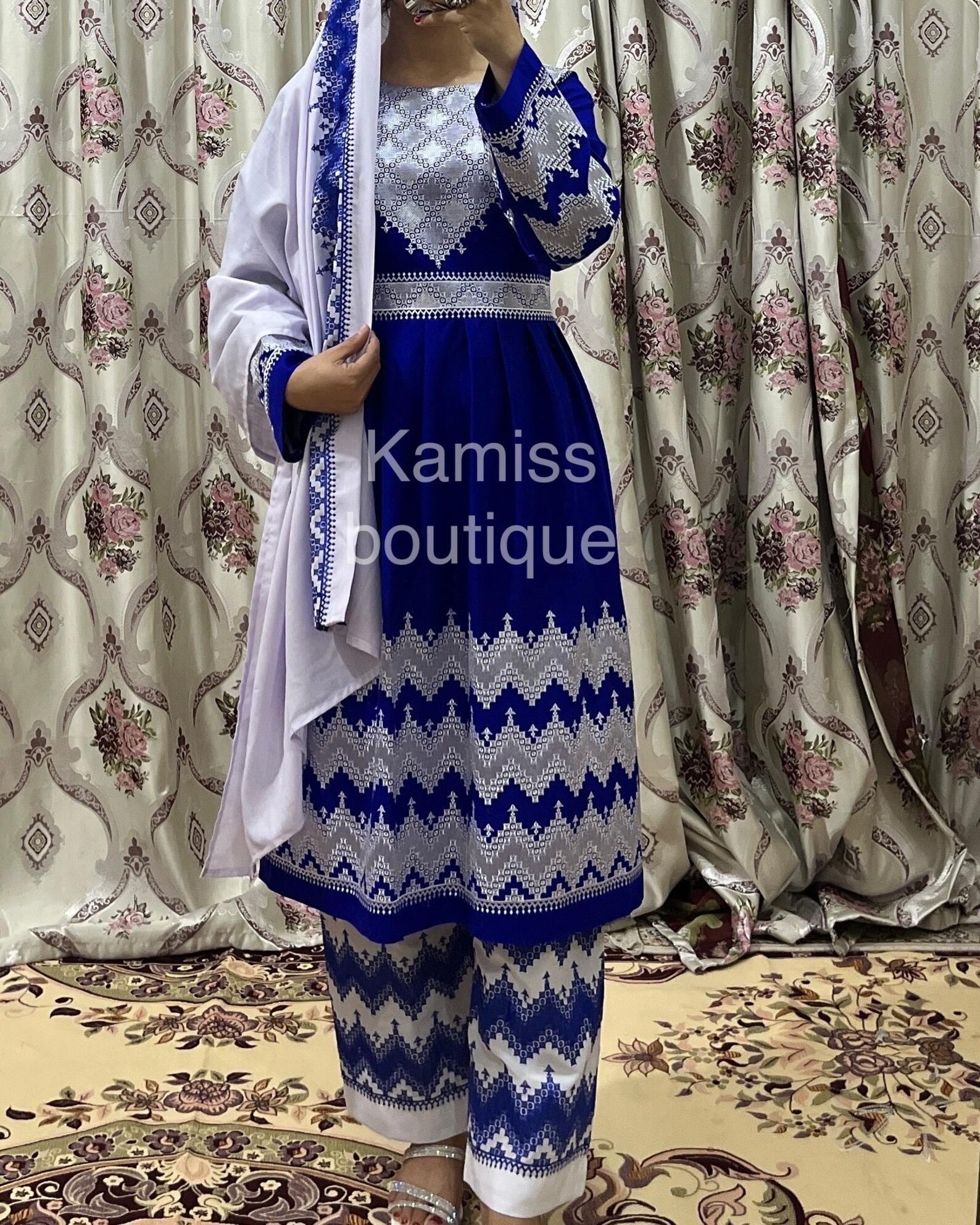 Afghan Traditional Shall Dress - Etsy