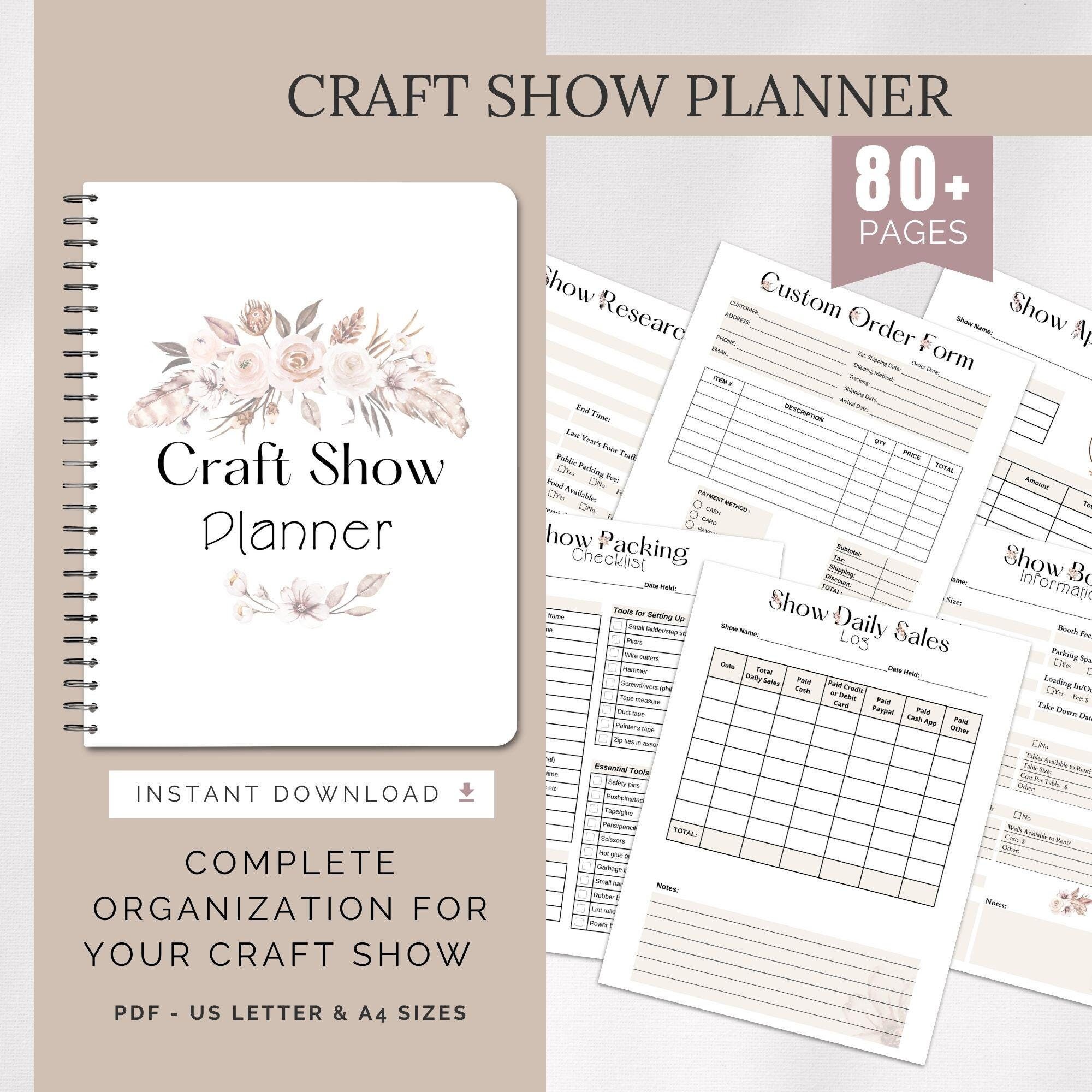 Craft Show Planner, Craft Show Research, Craft Show Tracker, Craft Fair ...