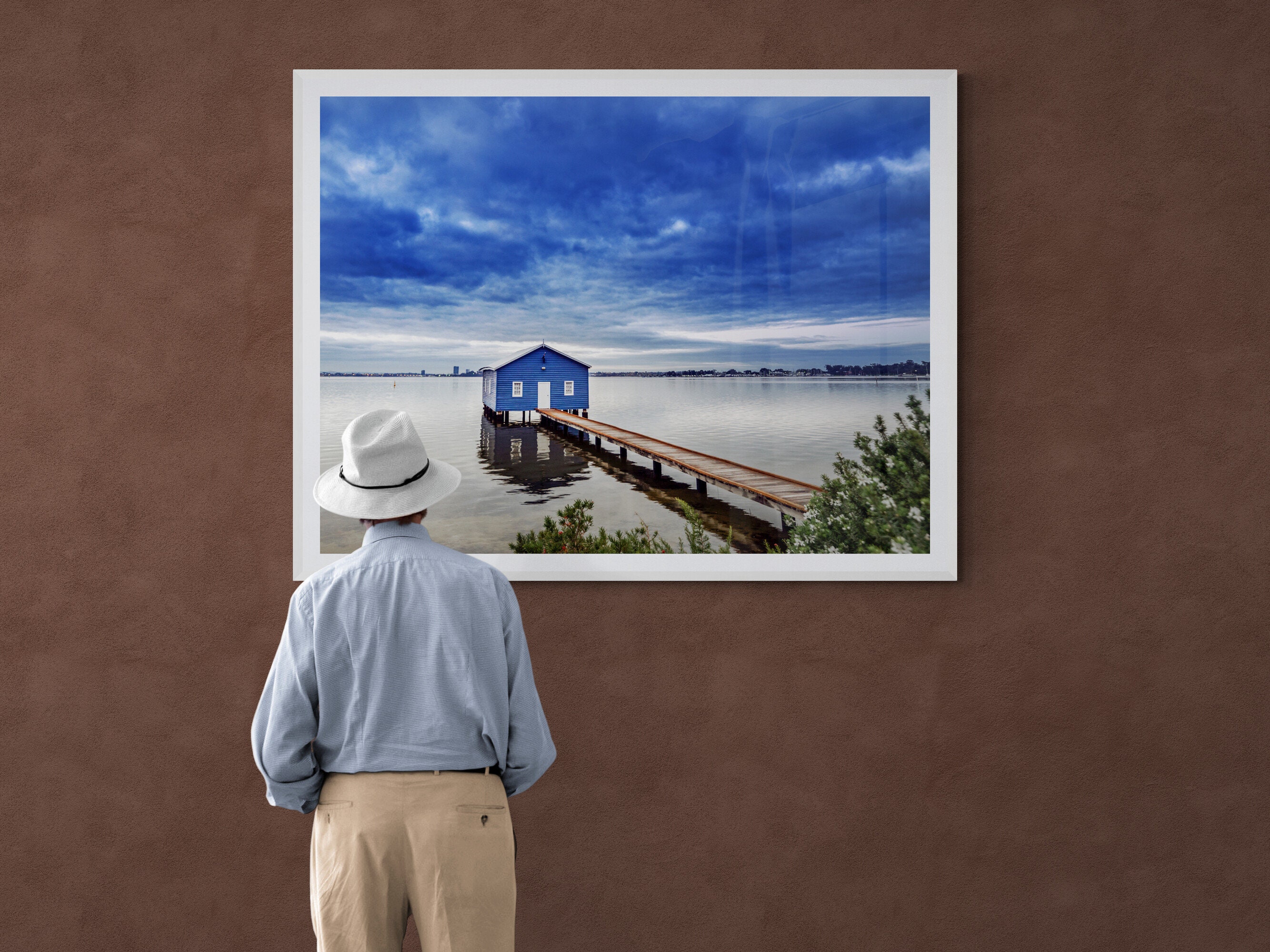 Perth Boatshed Wall Art Printable Swan River Photograph With - Etsy