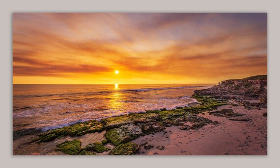 Perth Australia Sunset Beach Wallpaper