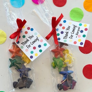 Ocean Crayons – Fish, Turtle, and Starfish Crayon Party Favors – Under ...