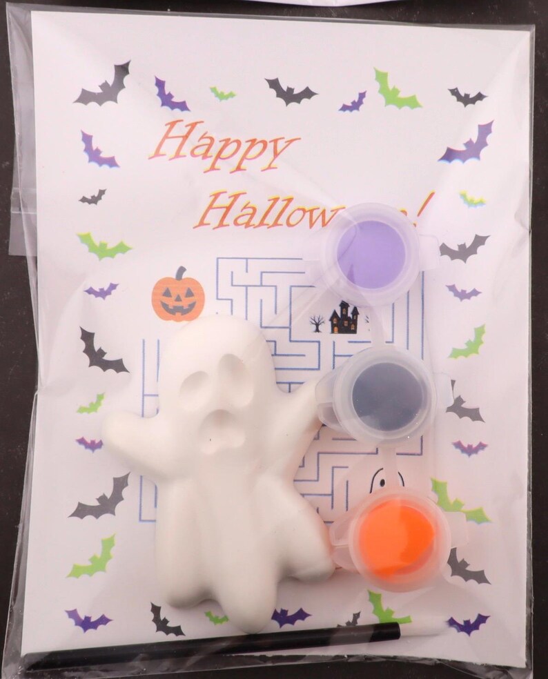 Halloween Painting Party Favors for Kids – Halloween Paint Kits Plaster ...