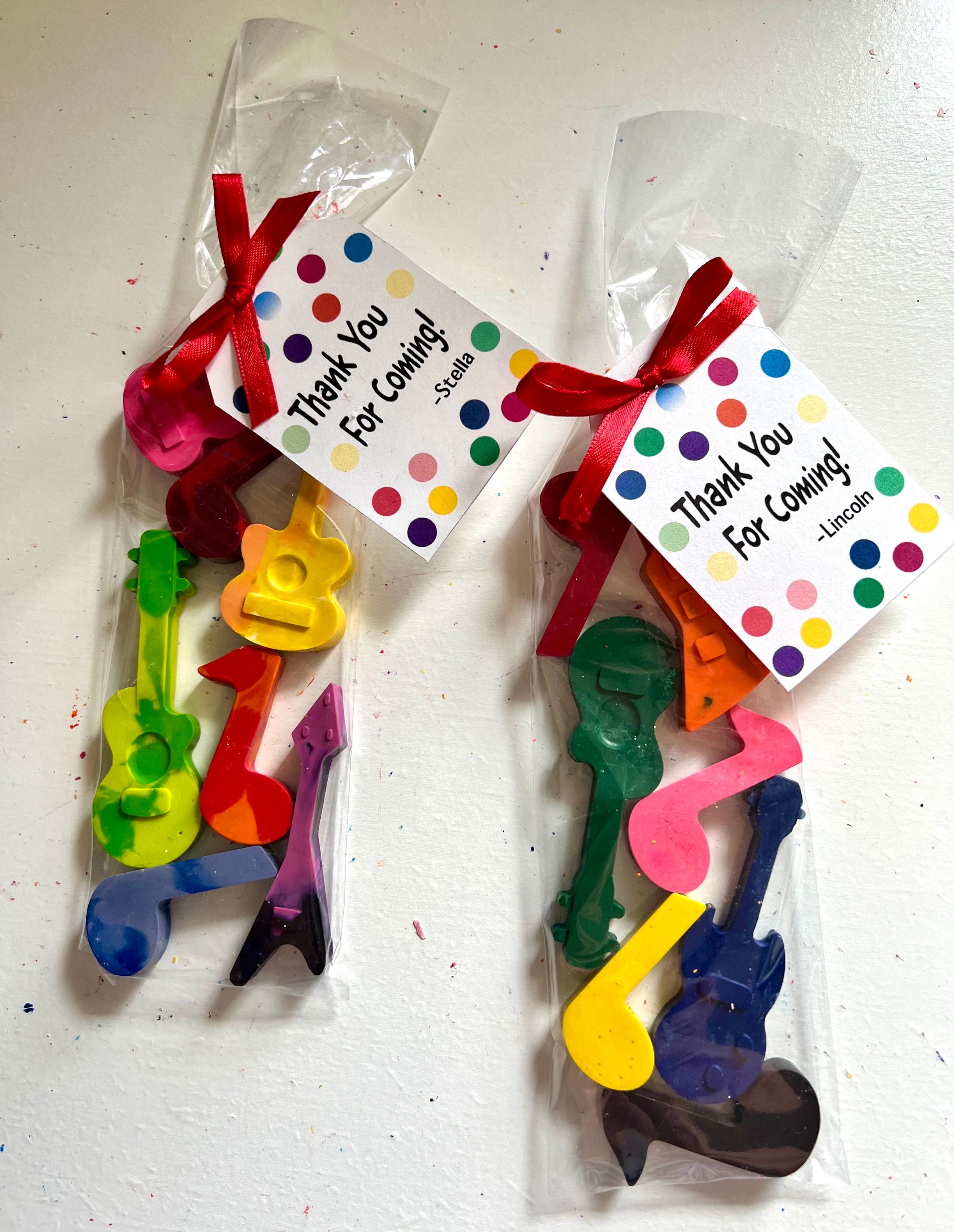 Guitar and Musical Notes Party Favor Bags Birthday Partys - Etsy