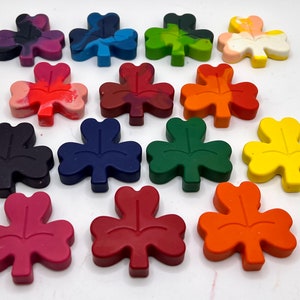 St Patrick’s Day Shamrock Crayons, Saint Patrick’s Day Gifts Crayons - Etsy