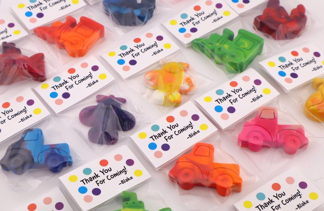 Vehicle Crayon Party Favors – for Kids Who Love Wheels, Wings & Waves ...