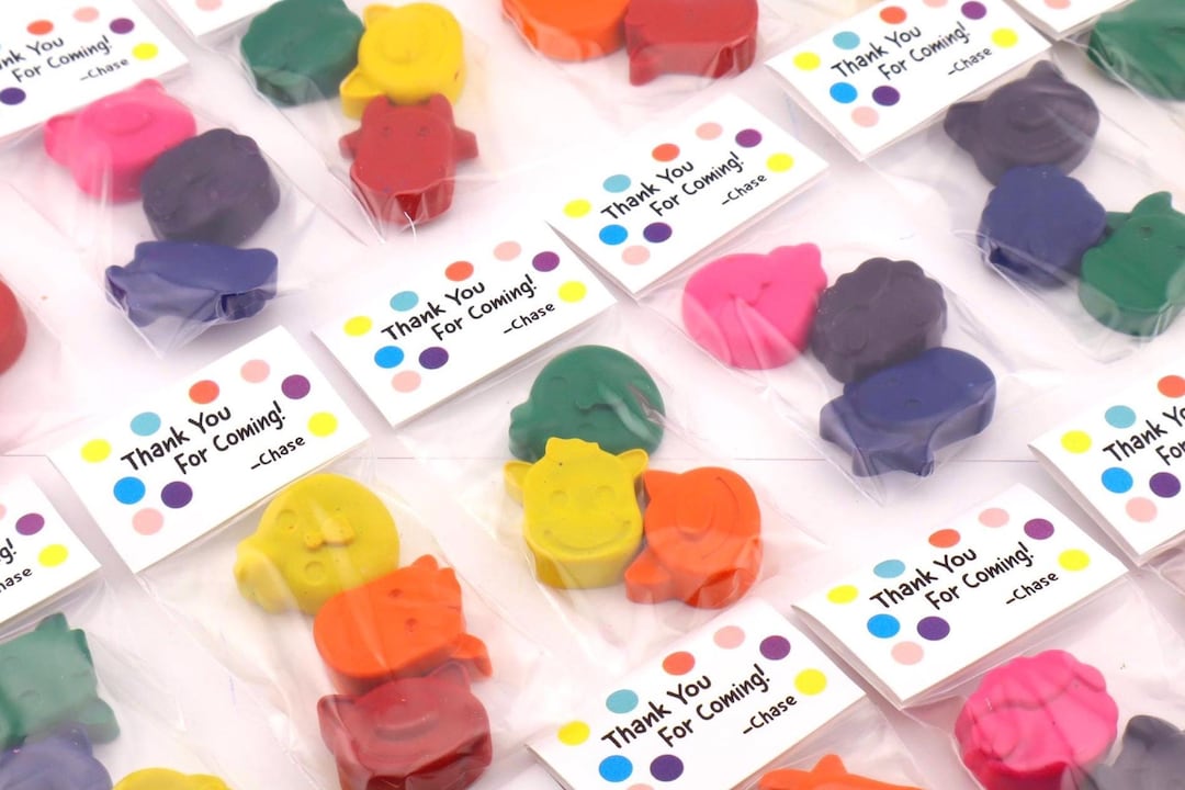 Farm Animal Crayons – Barnyard Birthday Party Favors – Farm Party Favor ...