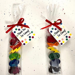 Super Hero Crayons, Superheroes Birthday, Super Hero Crayon Party Favor ...