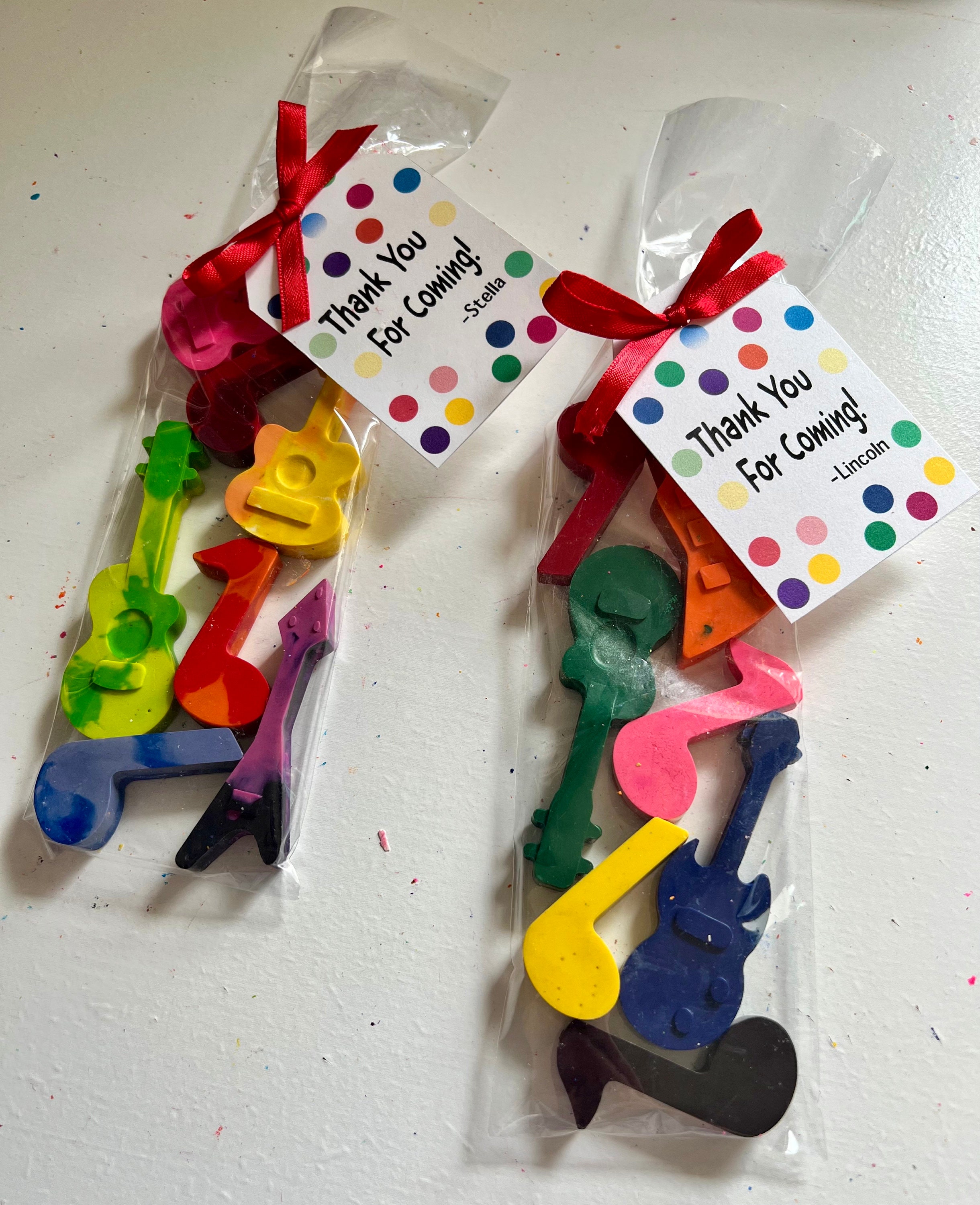 Guitar and Musical Notes Party Favor Bags Birthday Partys - Etsy
