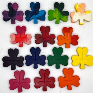St Patrick’s Day Shamrock Crayons, Saint Patrick’s Day Gifts Crayons - Etsy