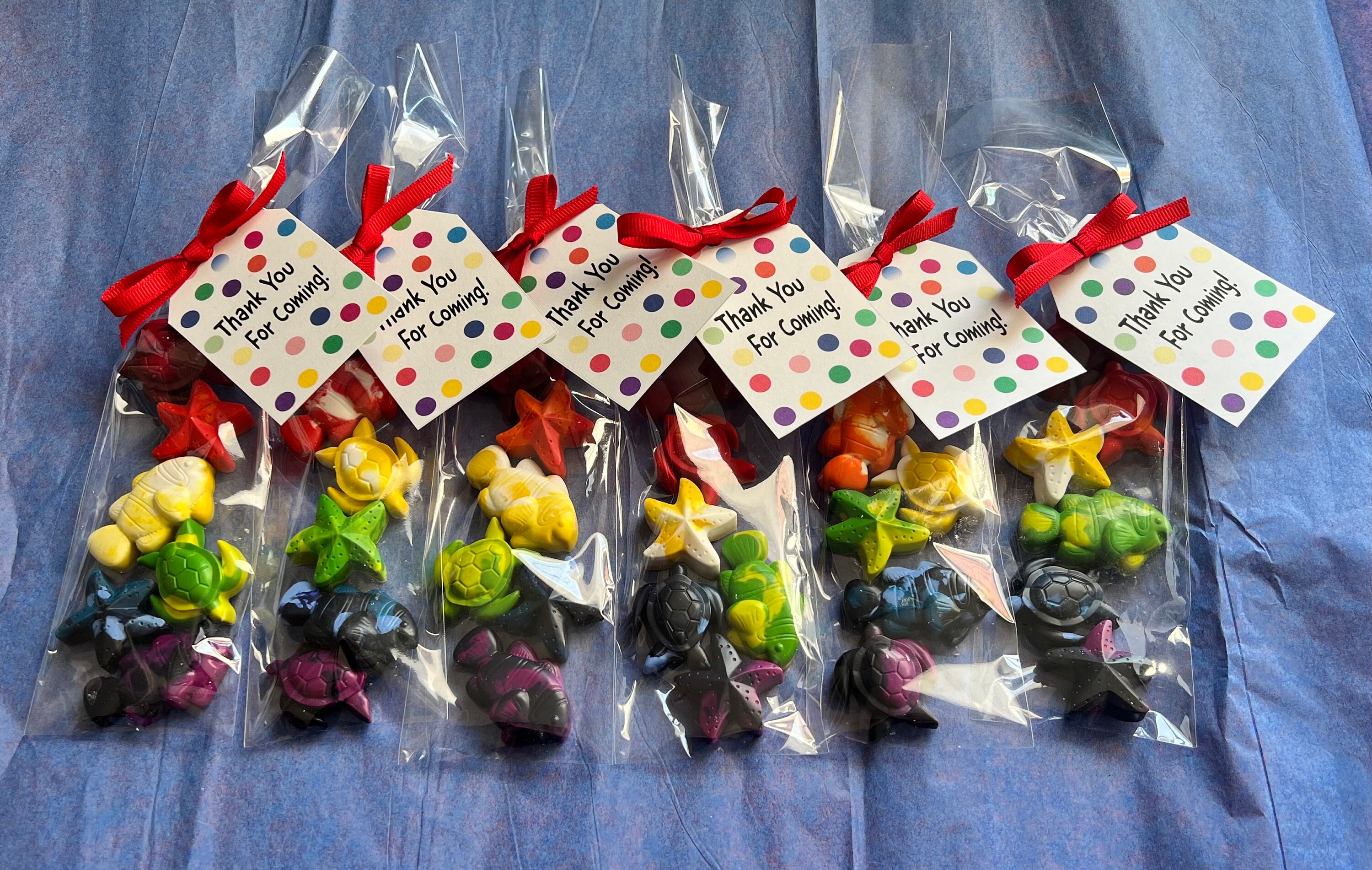 Ocean Crayons Fish Turtle and Starfish Crayons Party Favor - Etsy