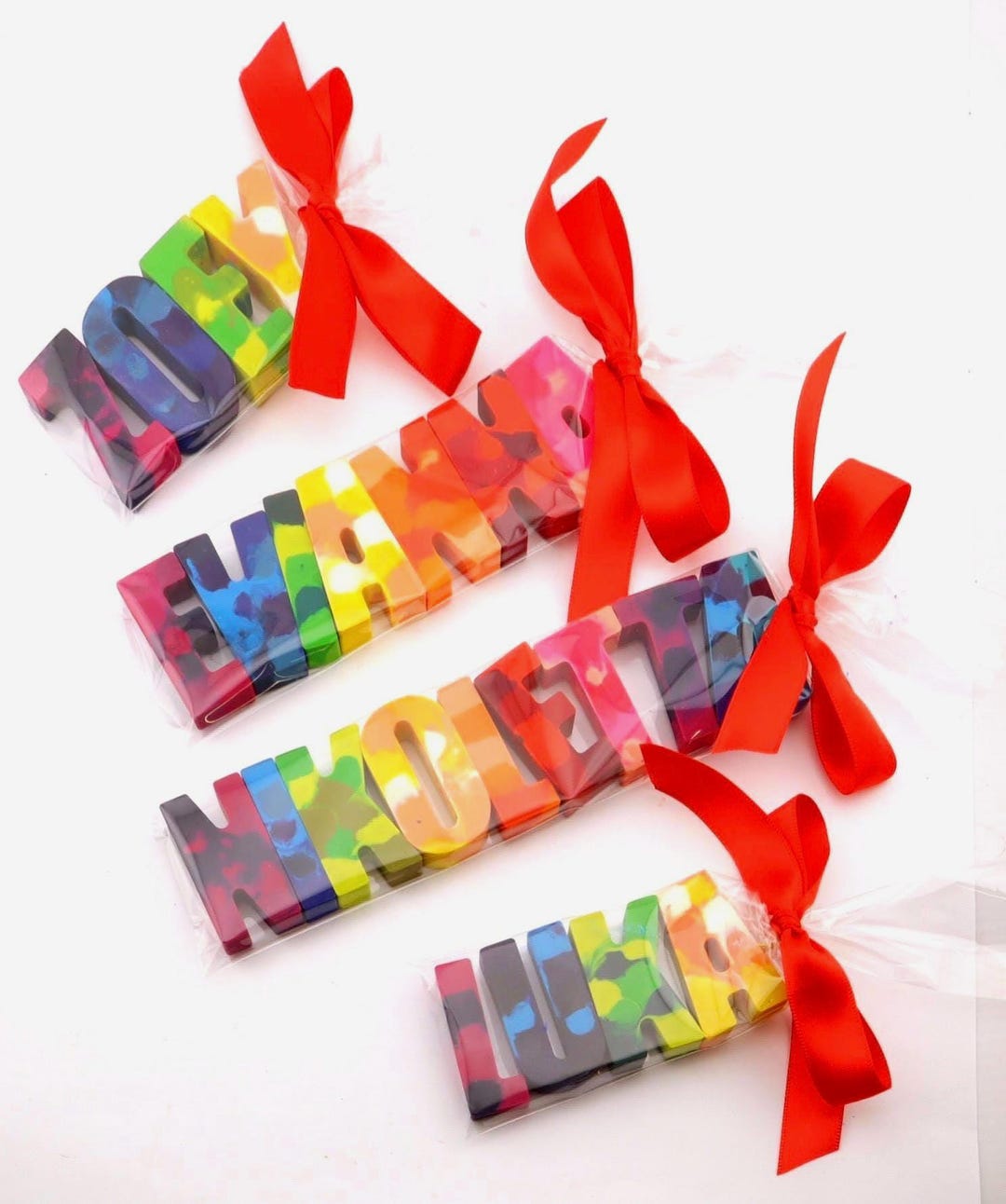 Personalized Name Crayons – Custom Letter Crayons for Kids – Handmade ...