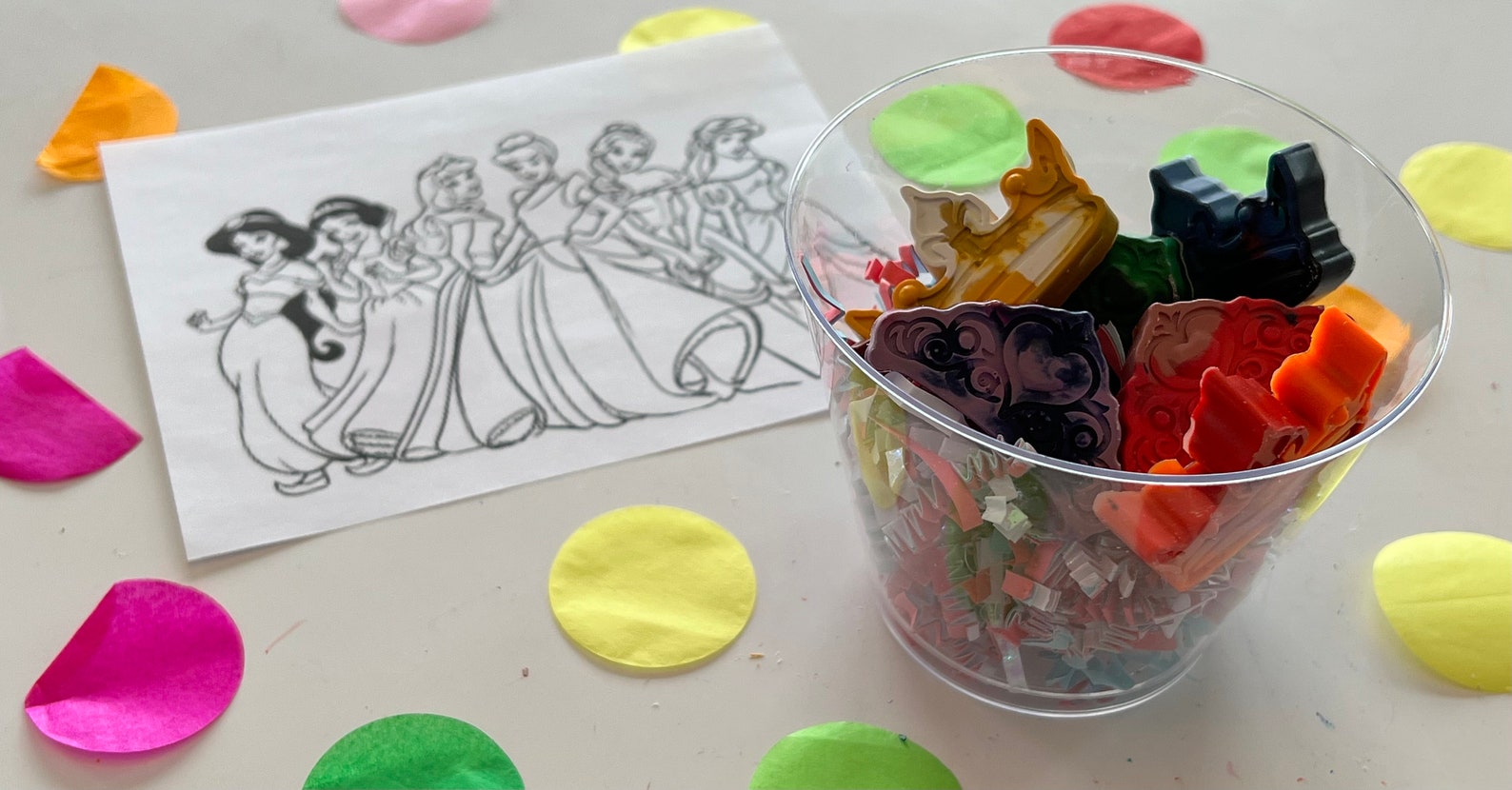 Princess Crayons Princess Crown Crayons Princess Birthday - Etsy