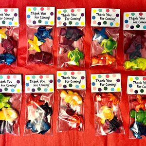 Ocean Crayons – Fish, Turtle, and Starfish Crayon Party Favors – Under ...