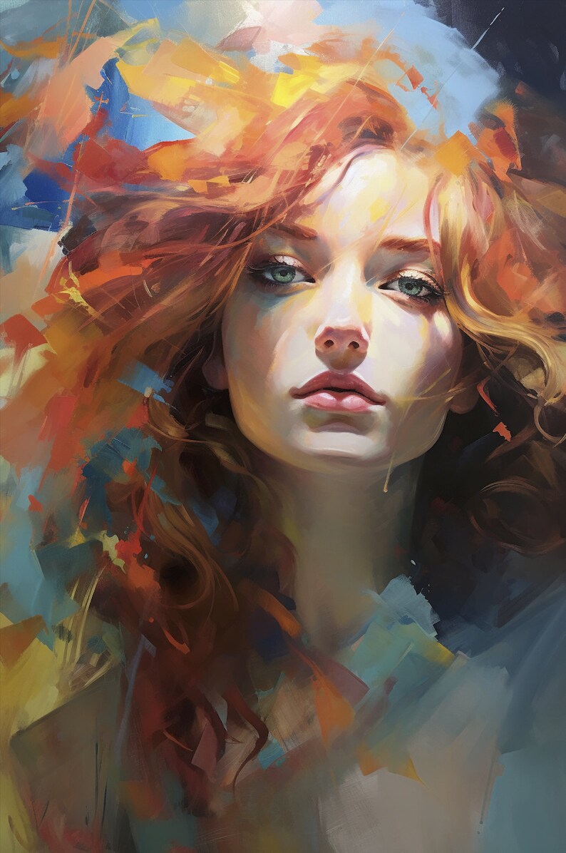 Commission Painting Portrait From Photo, Сustom Gift Oil Portrait on ...