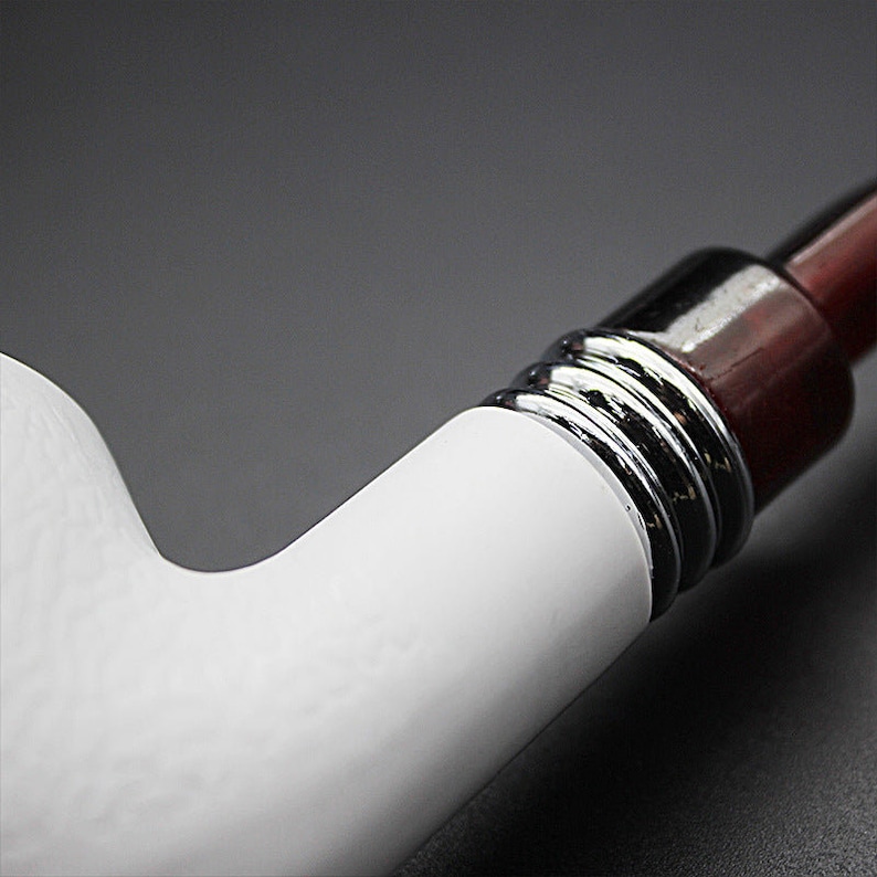 Resin Pipe Vintage Smoking Pipe, 2024 Gift, Wooden Pipe, Ornate Pipe ...
