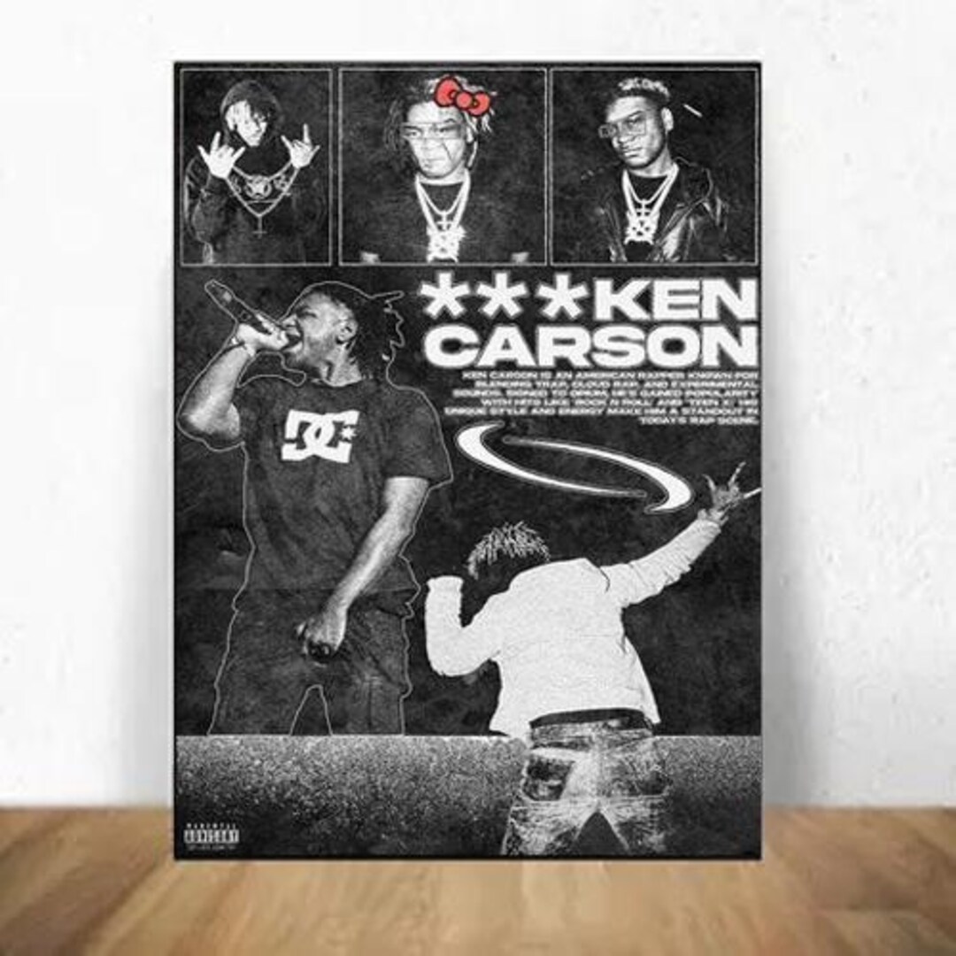 Ken Carson Poster, Posters, Wall Art, Prints, Artwork, Room Decor ...