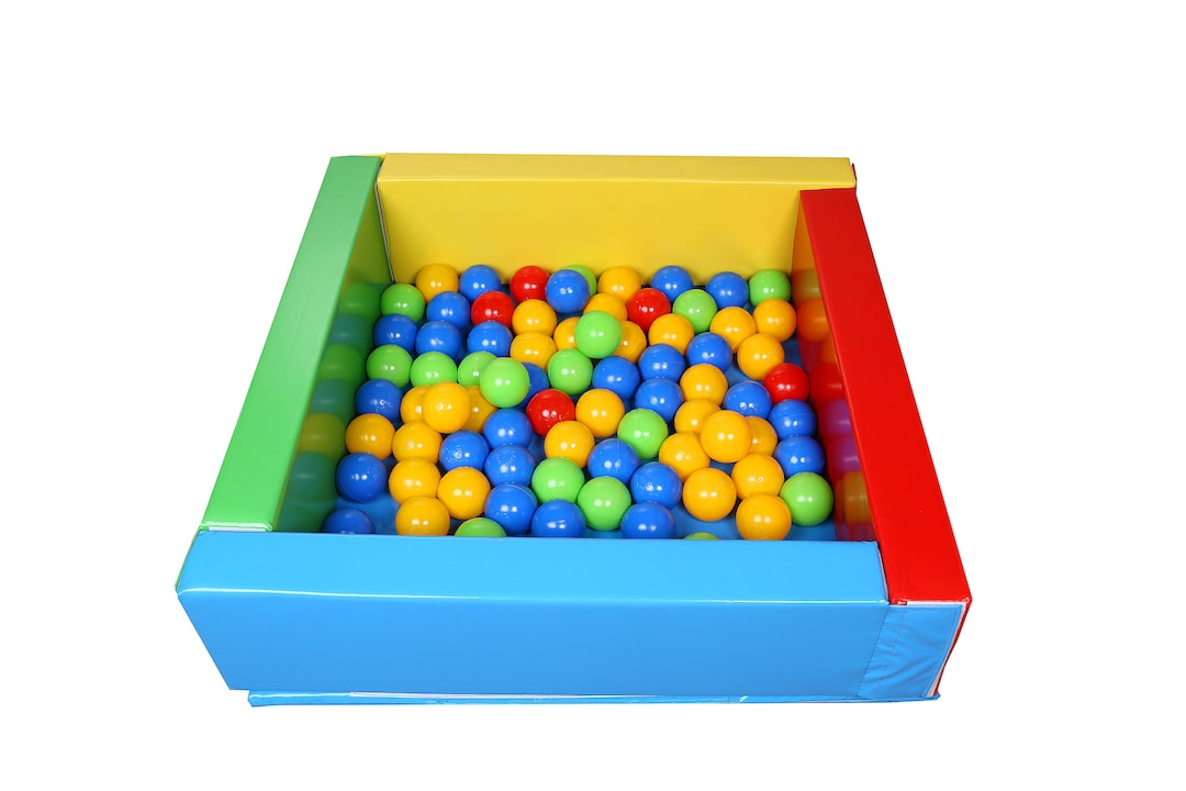 Large Kids Ball Pit Soft Play, Play Ball Pool for Children, Climbing ...