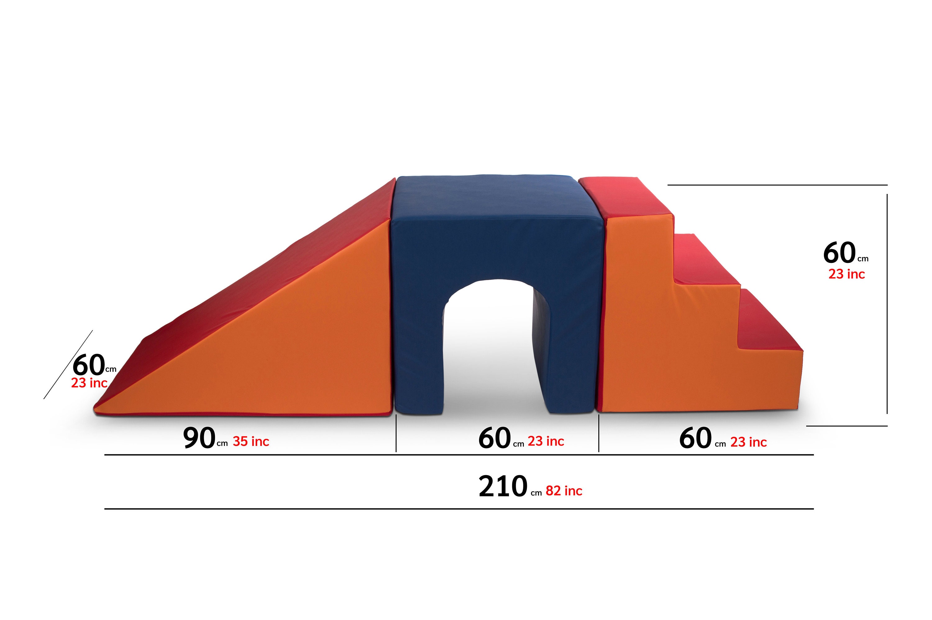 Soft Play Ladderoversized Ladder Tunnel Groups Kids - Etsy