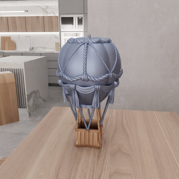 3d Hot Air Balloon - Etsy