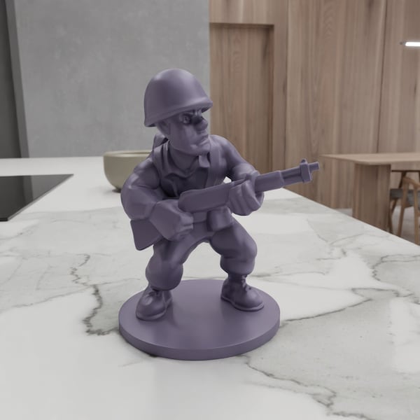 3d Printed Toy Soldiers - Etsy