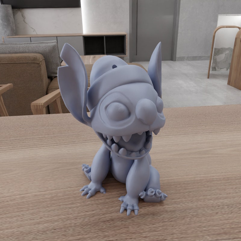 Stitch 3d Printing Stl File - Etsy