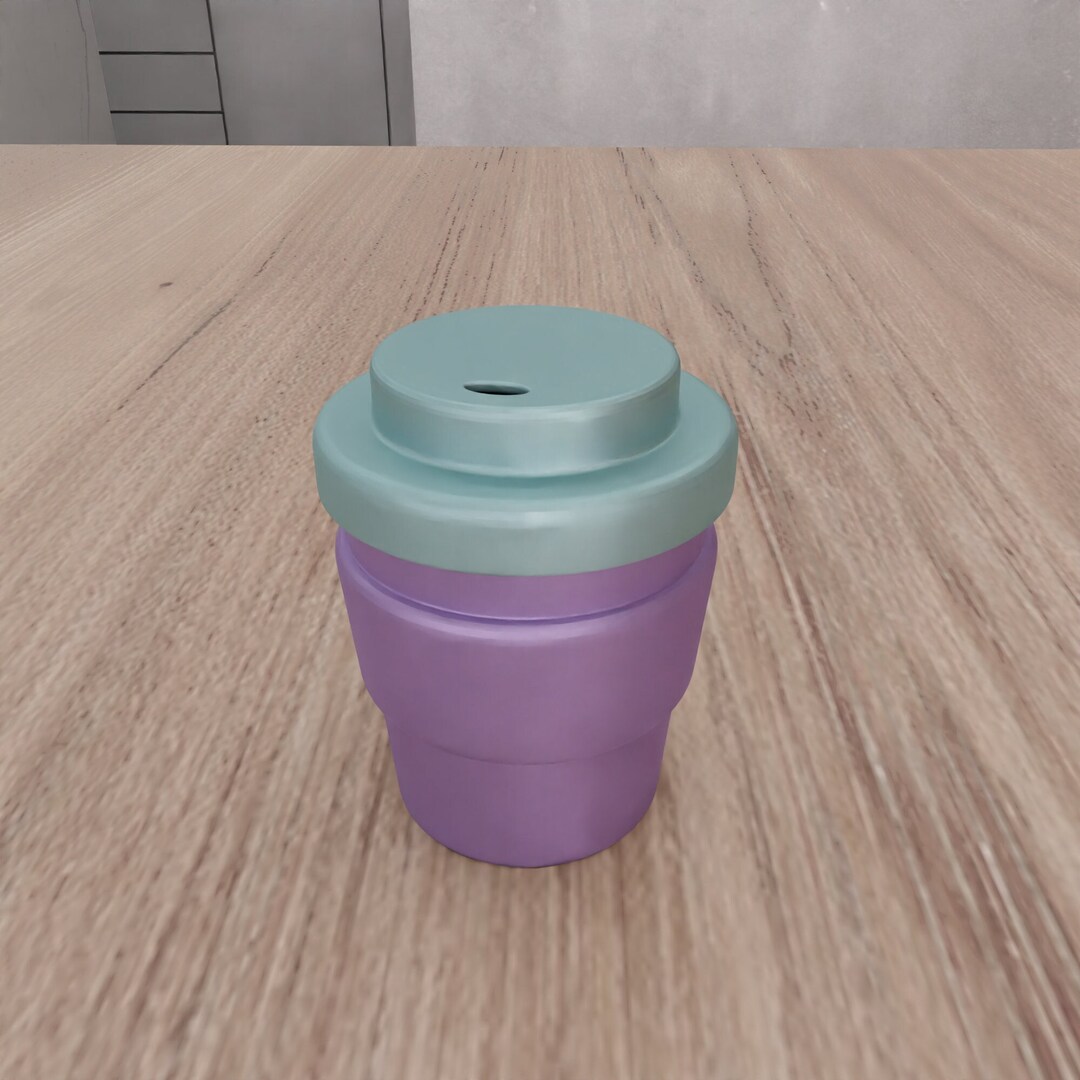 3D Coffee Cup Decor With 3D Stl Files & Tea Cup, 3D Print File, Small ...