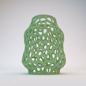 3D Futuristic Wireframe Vase for Flowers as a Stl File & Cute Vase, 3D ...